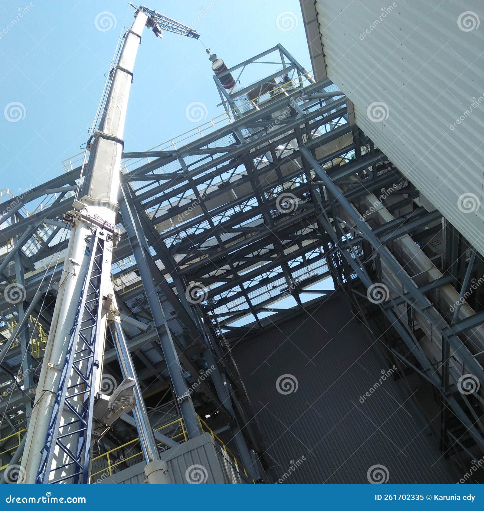 A Bucket Elevator,a Mechanism For Hauling Flowable Bulk Materials ...