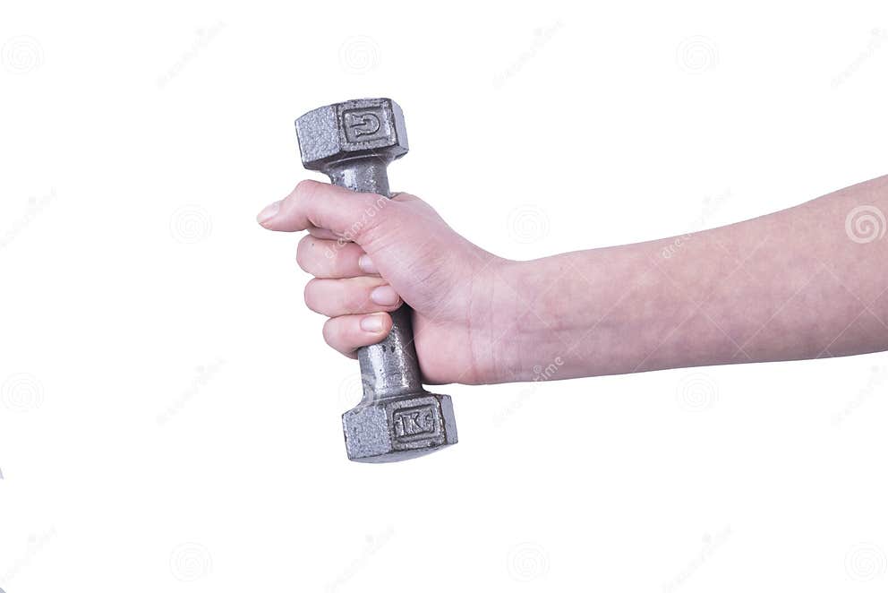 Lifting Hand Weights stock image. Image of conditioning - 50443375