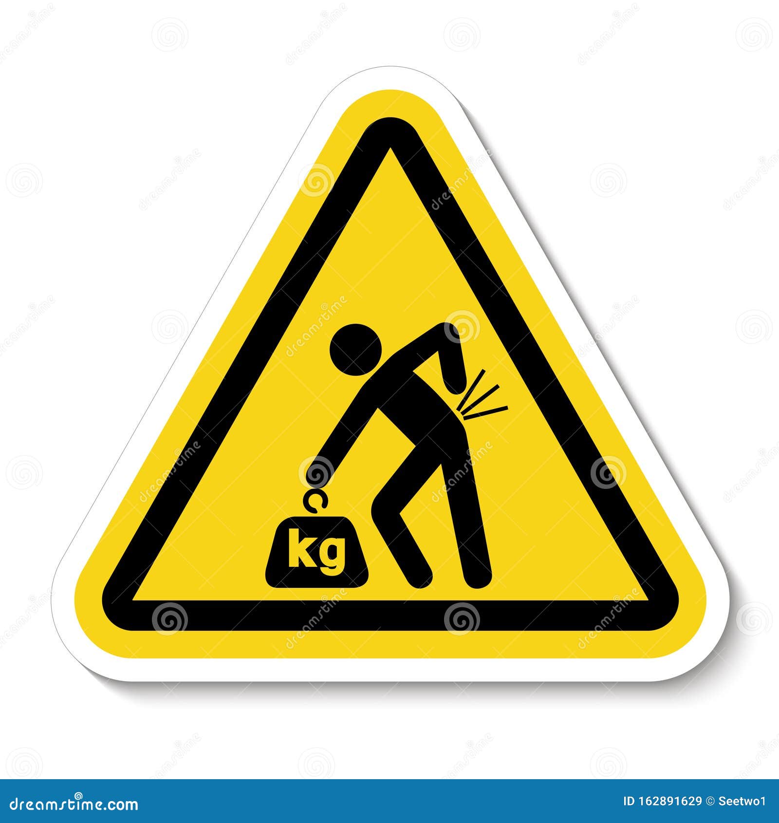 Lifting Hazard,May Result In Injury, See Safety Manual For Lifting ...