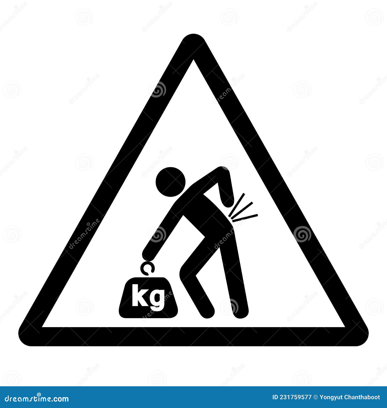 Lifting Hazard,May Result In Injury, See Safety Manual For Lifting ...