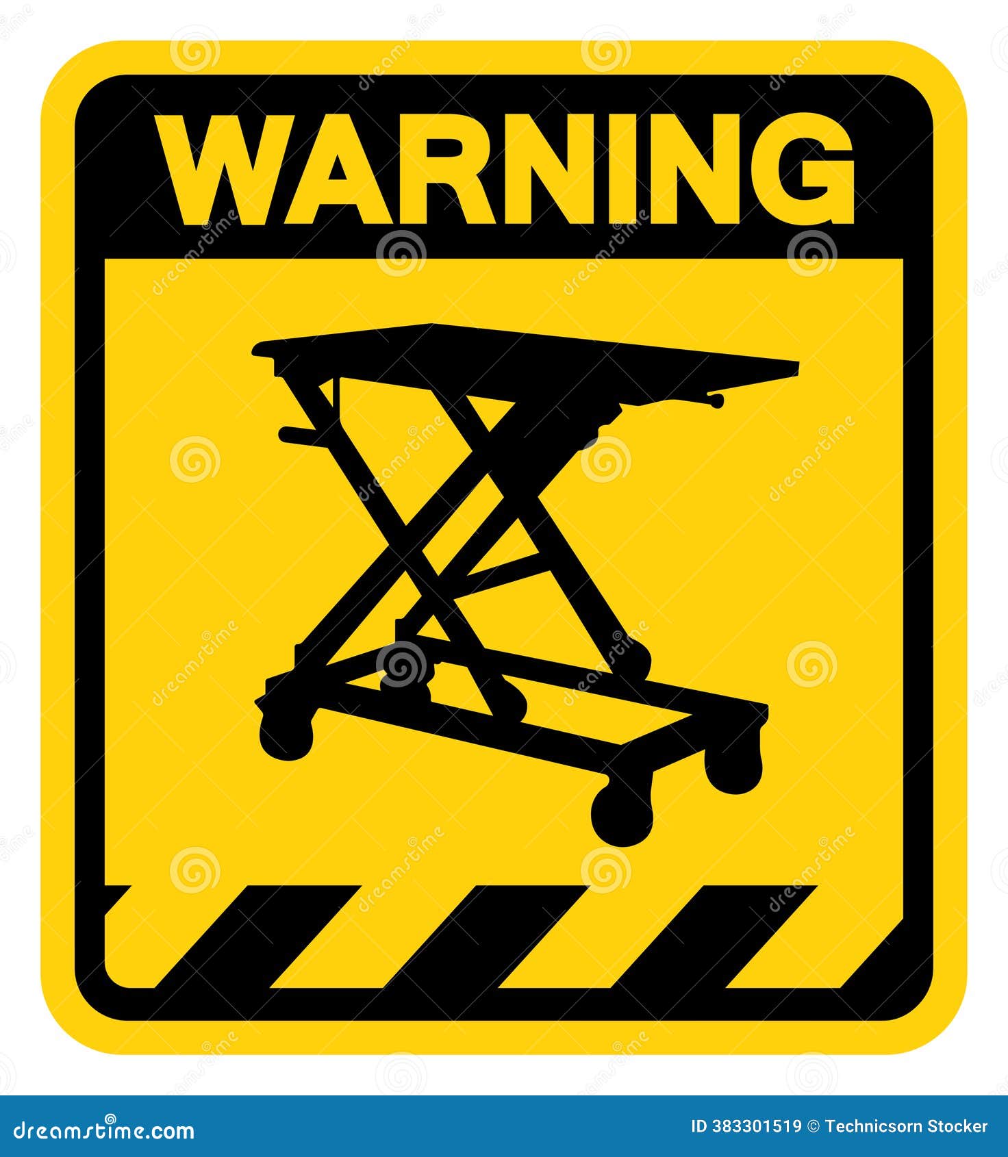 Warning Lifting Hazard Do Not Lift Or Move Heavy Objects Without ...