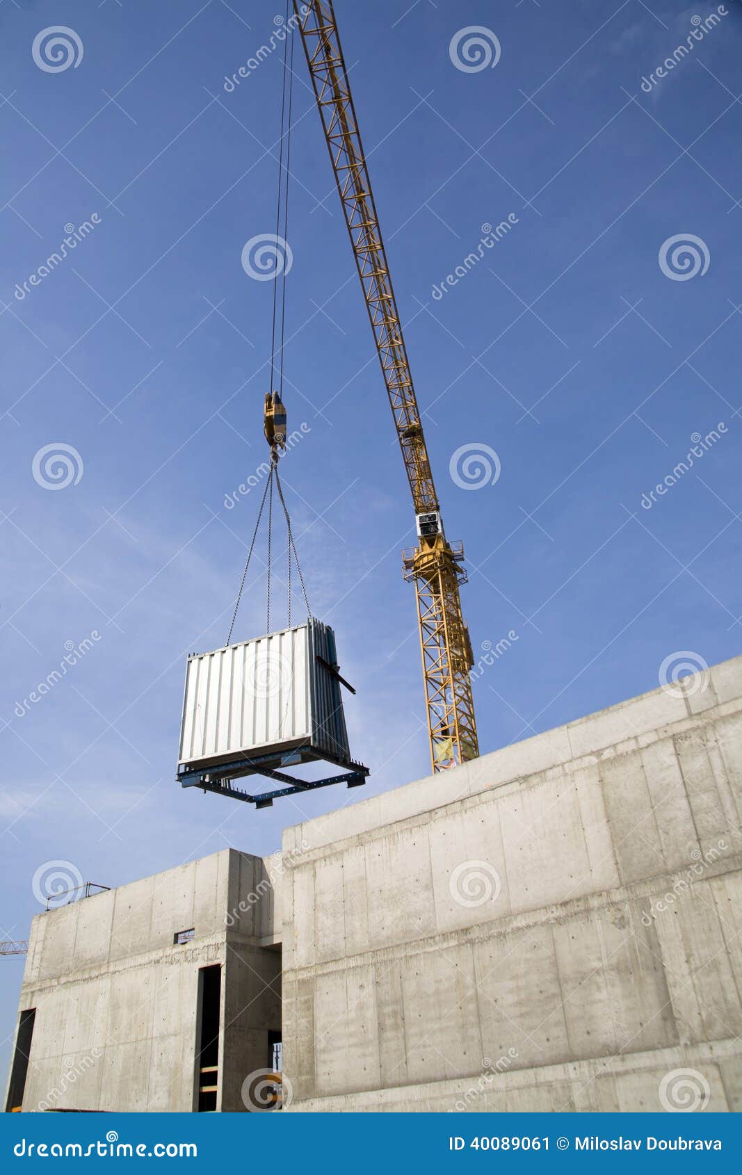 Lifting heavy object stock image. Image of contemporary - 40089061