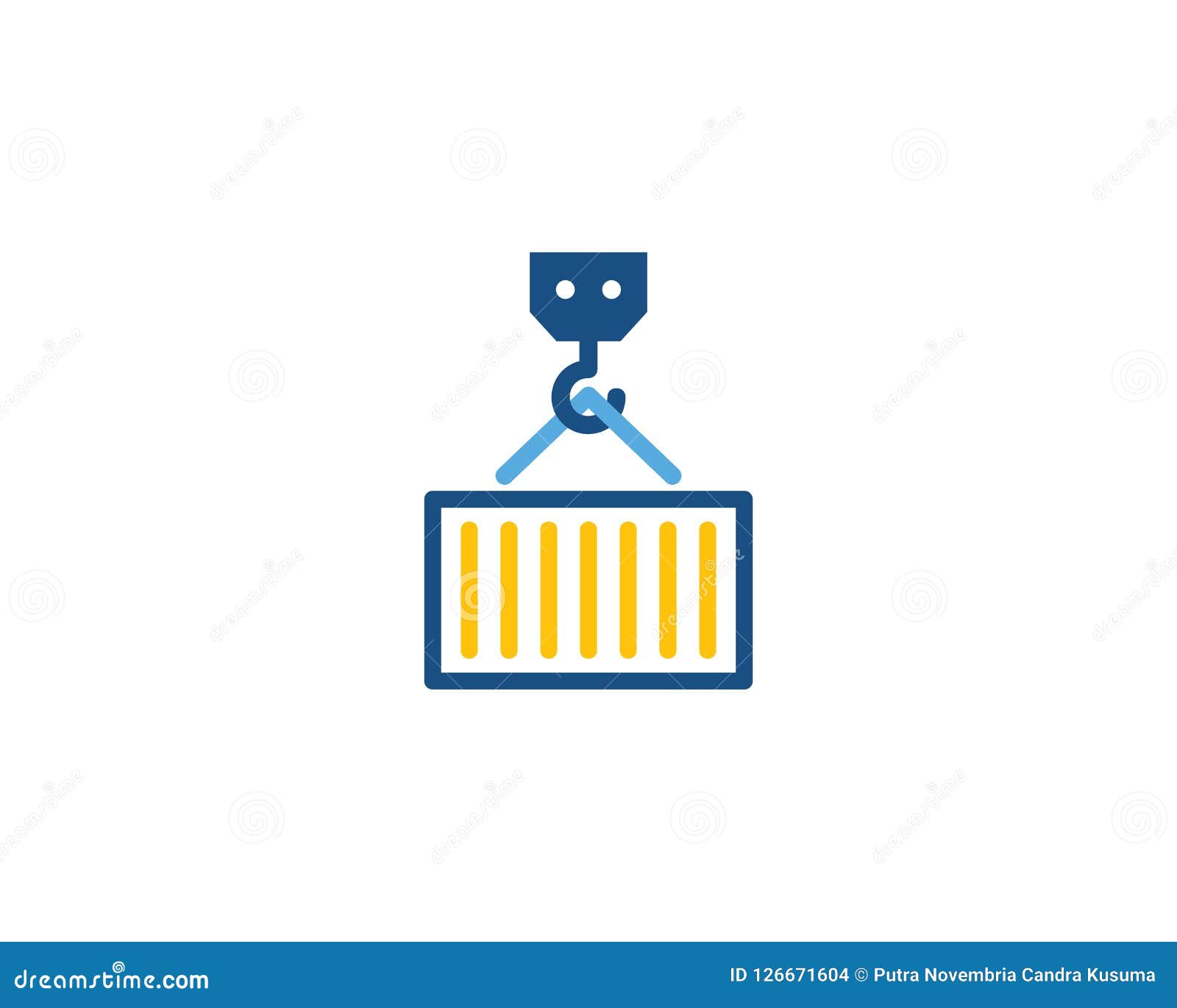 Lifting Logistic Logo Icon Design Stock Vector - Illustration of idea ...