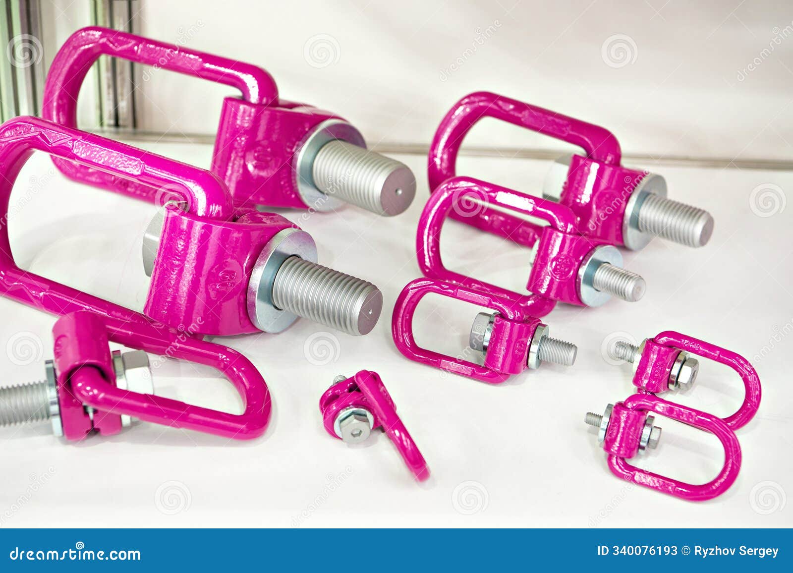 Lifting Points of Sling and Lashing Systems Stock Image - Image of ...