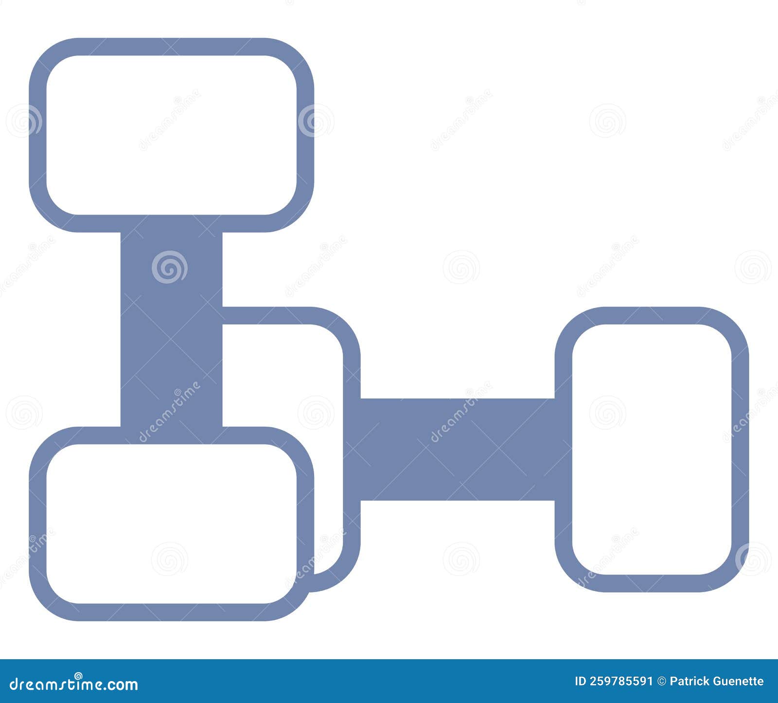 Lifting weights, icon stock vector. Illustration of exercise - 259785591