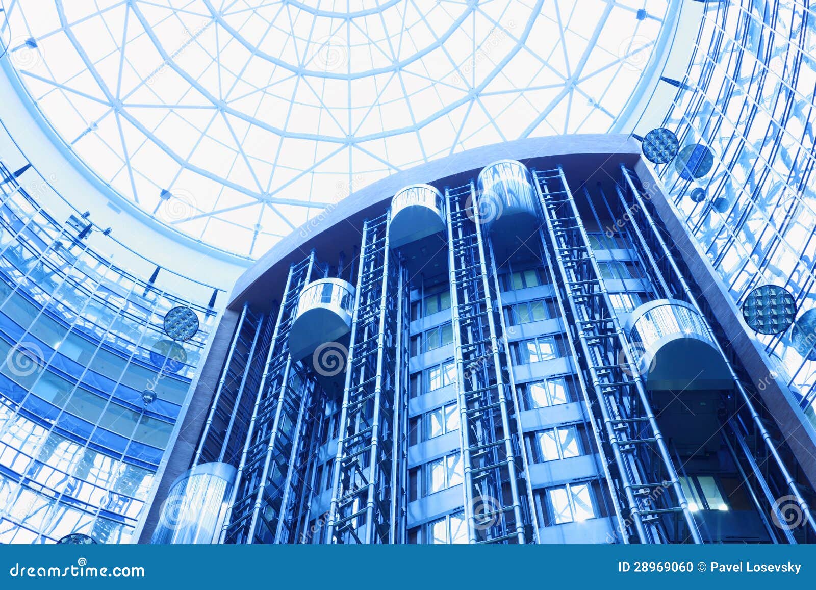 Lifts Move in Skyscraper North Tower Editorial Image - Image of company ...