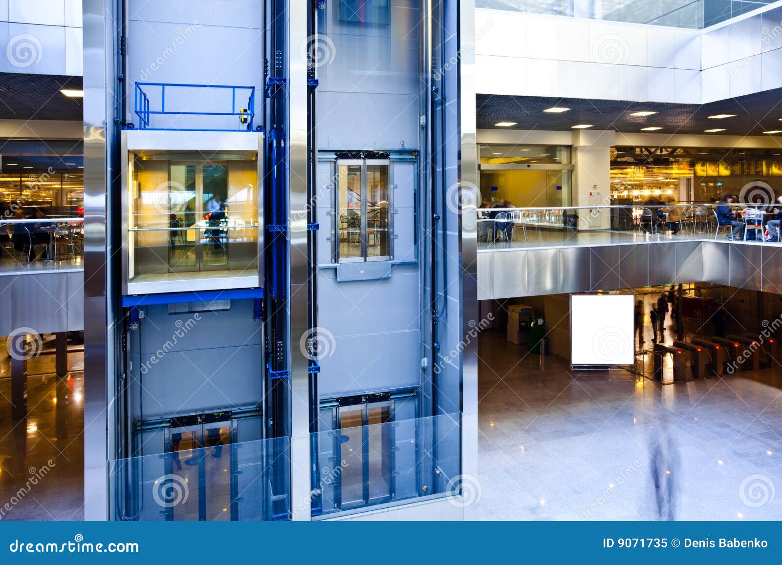Lifts in office stock image. Image of architecture, floor - 9071735