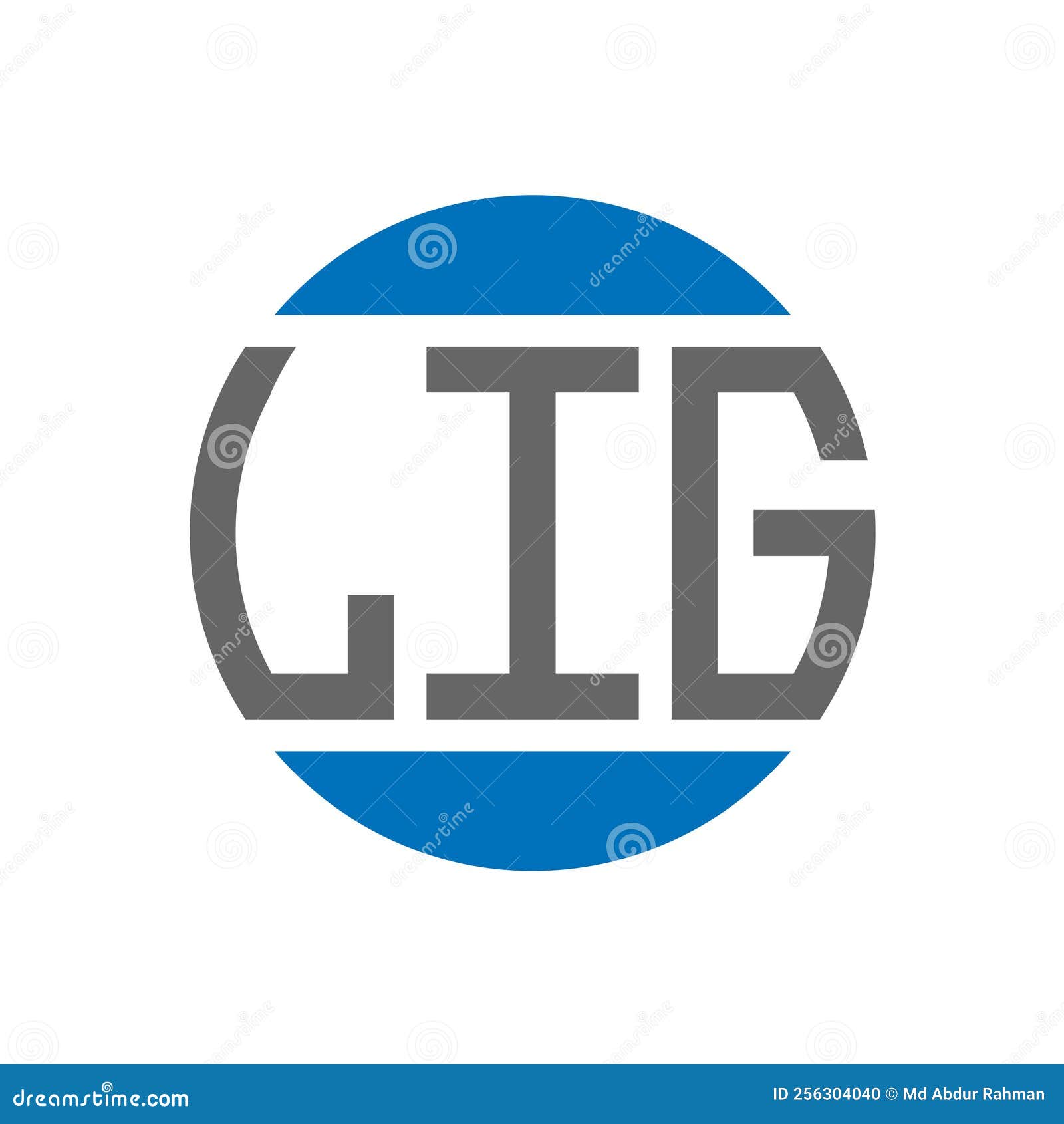 LIG Letter Logo Design On White Background. LIG Creative Initials ...