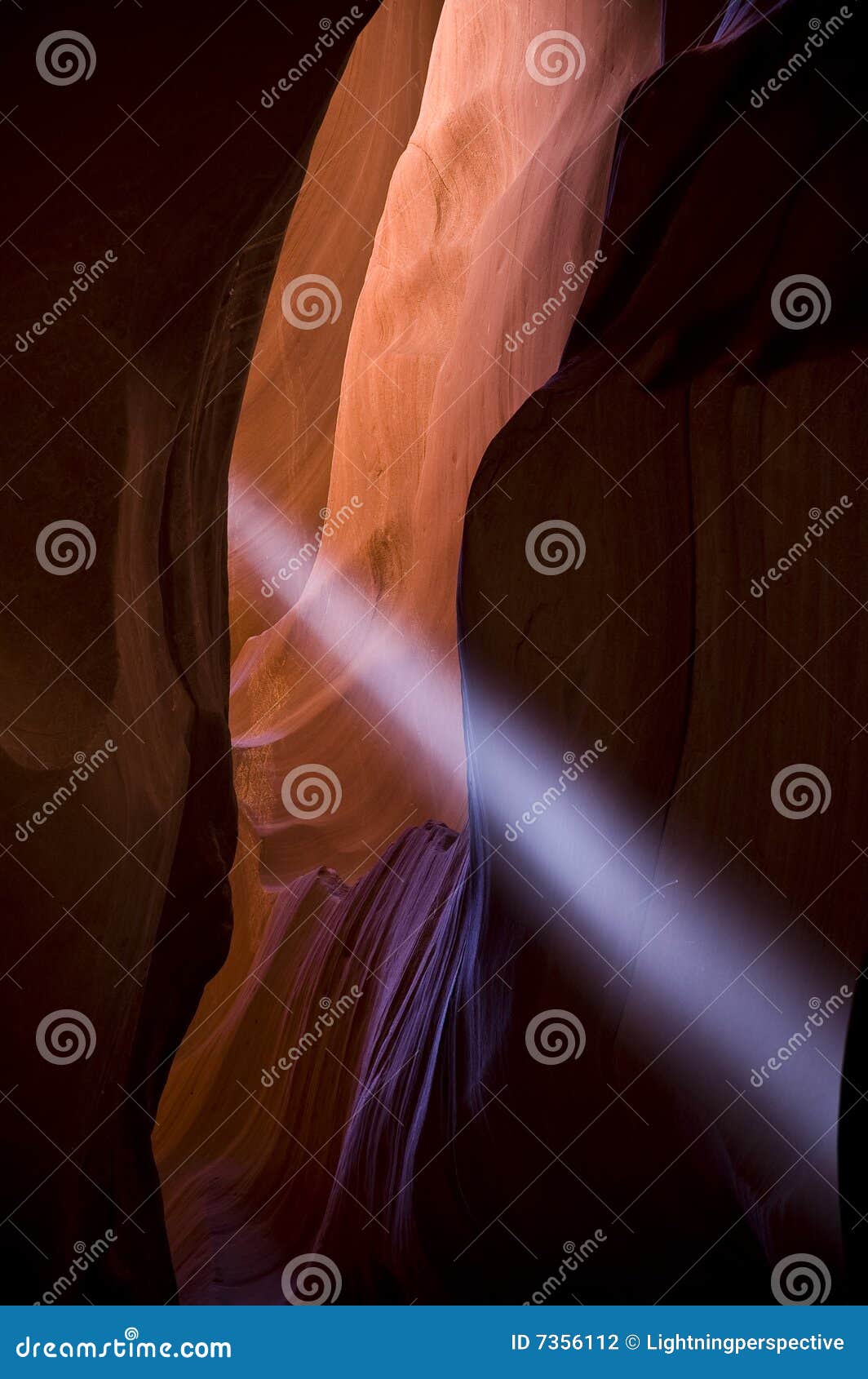 Light from above in caves stock photo. Image of purple - 7356112