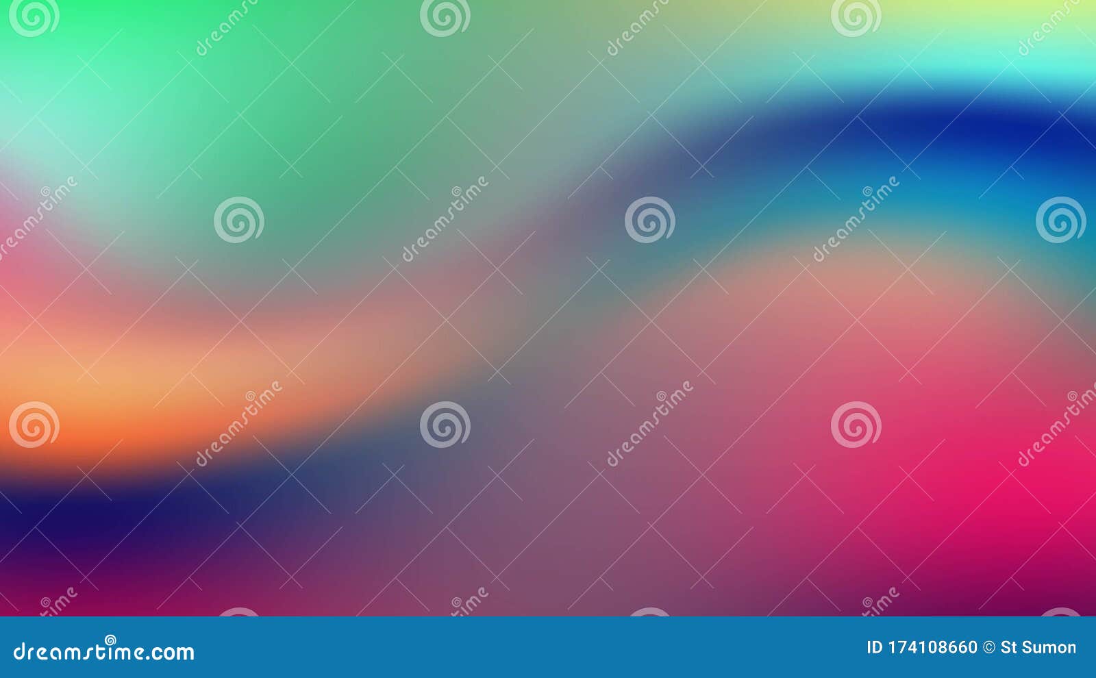 Light Abstract Gradient Motion Blurred Background. Colorful Lines ...