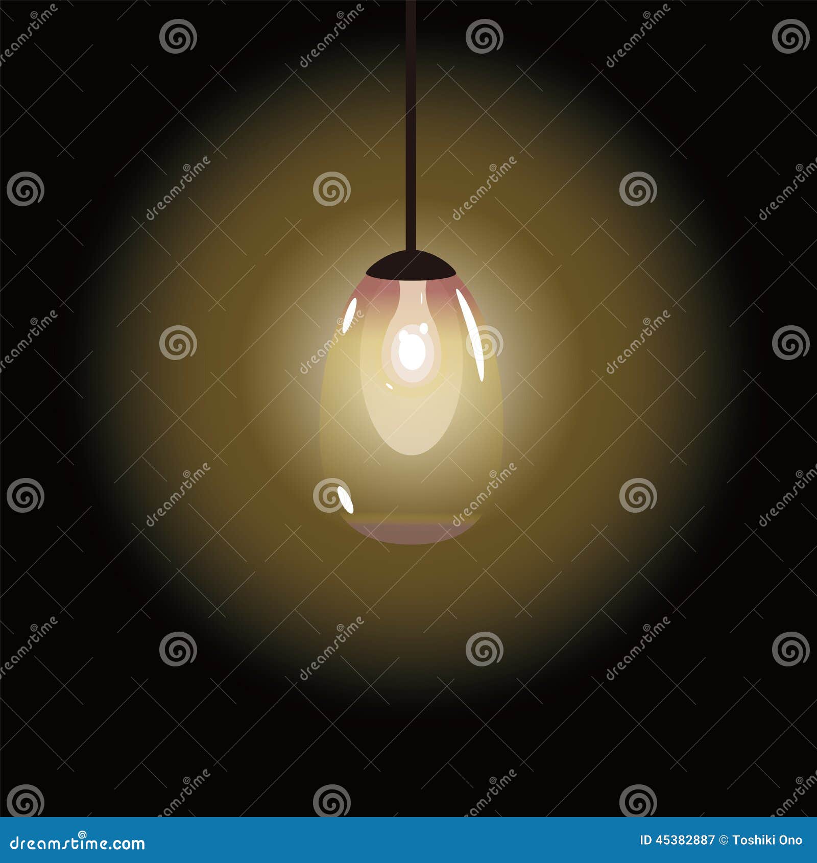 Light stock vector. Illustration of material, illustrations - 45382887