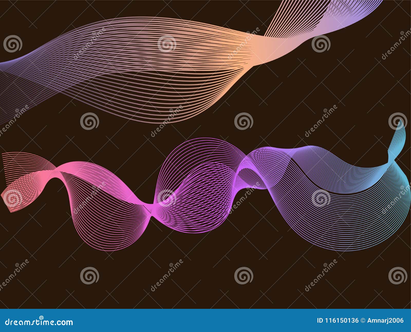 Light Abstract Line on Background ,illustration Stock Illustration ...