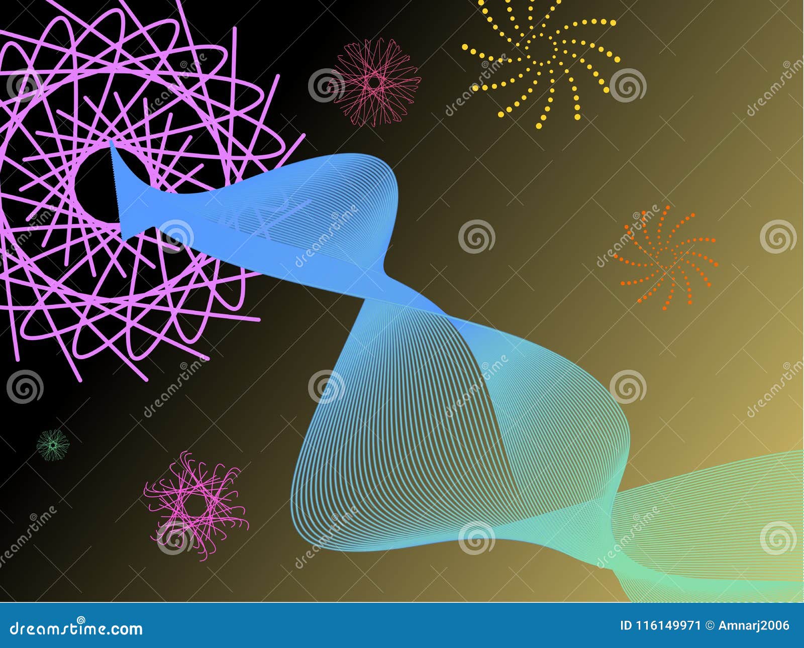 Light Abstract Line on Background ,illustration Stock Illustration ...