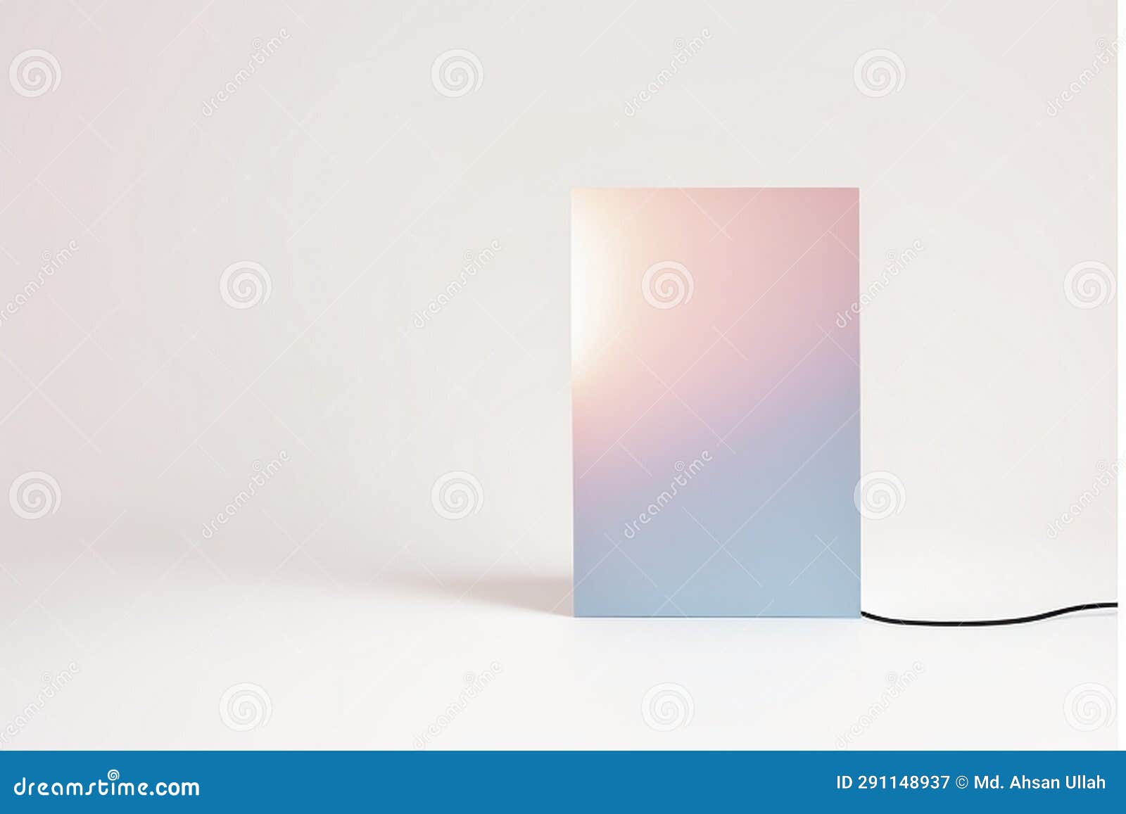 Photo of Light Abstract Background Design AI Generated Stock Image ...