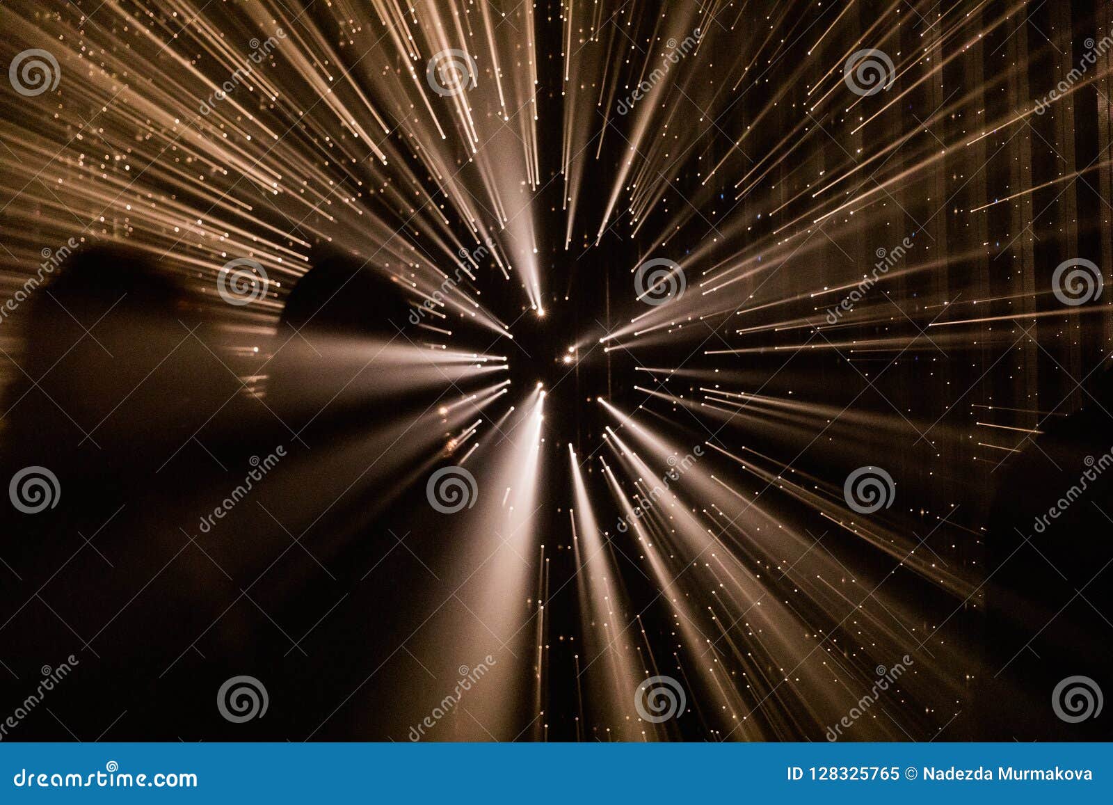 Light Abstract Projection. Colorful Light Rays Stock Image - Image of ...