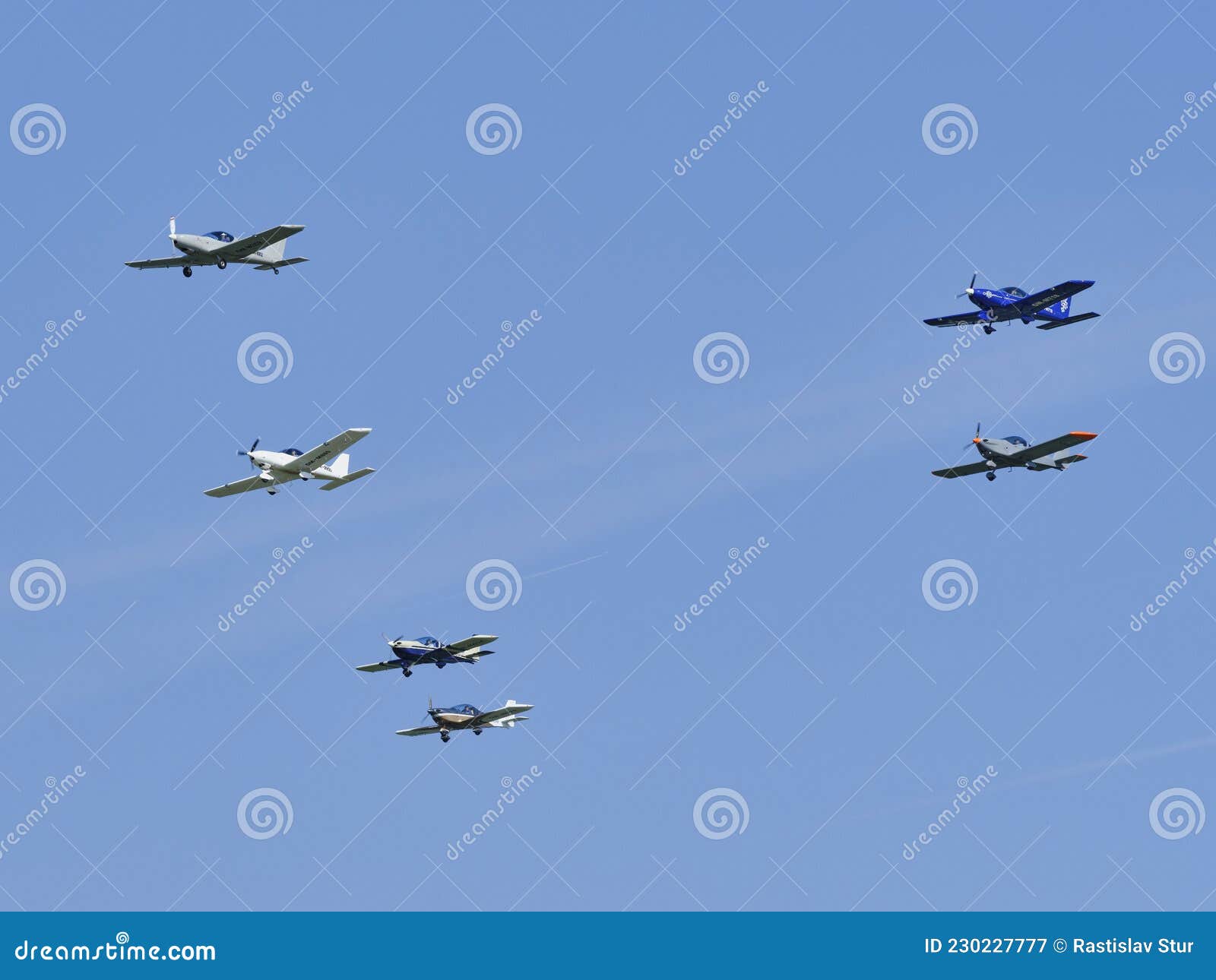 Light Aerobatic Aircraft in Close Flight Editorial Photography - Image ...