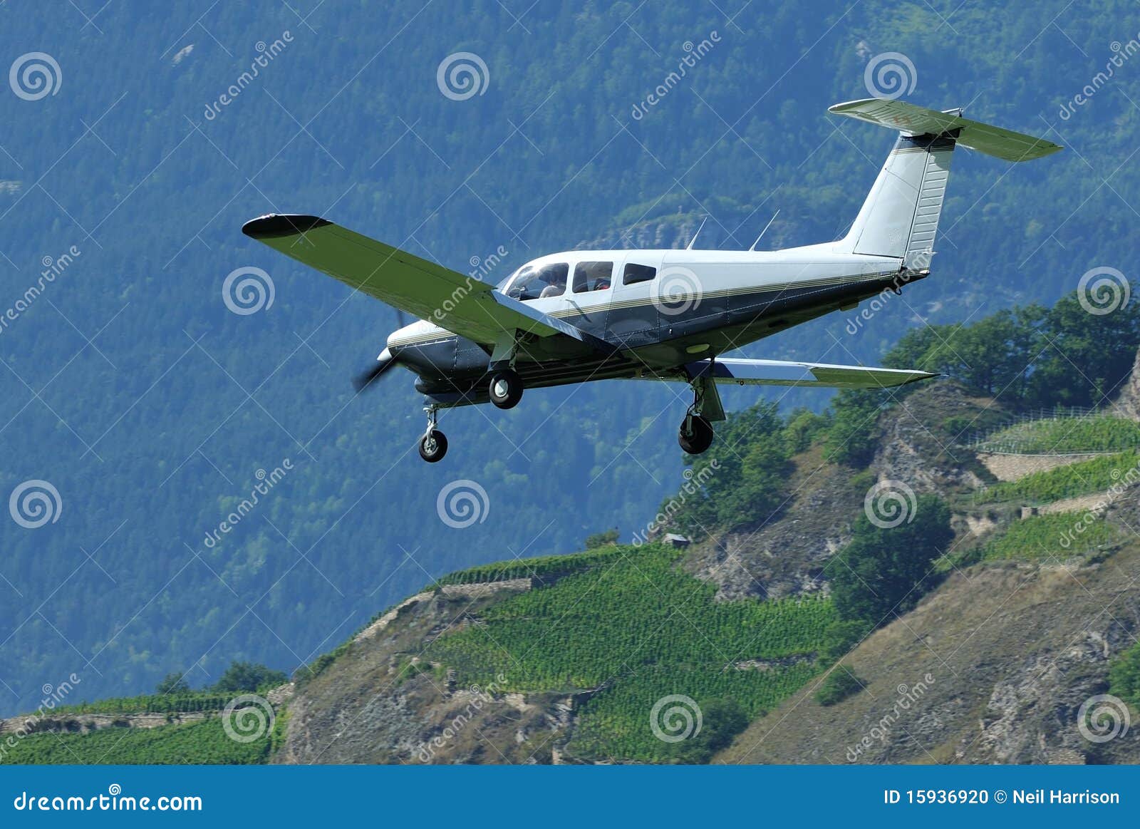 Light aircraft stock photo. Image of training, stabilator - 15936920