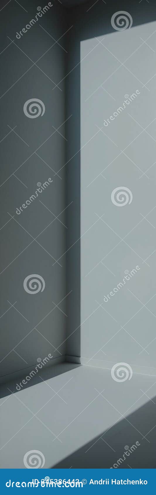 Light Airy Gray Background with a Faint Vertical Shadow Stock ...
