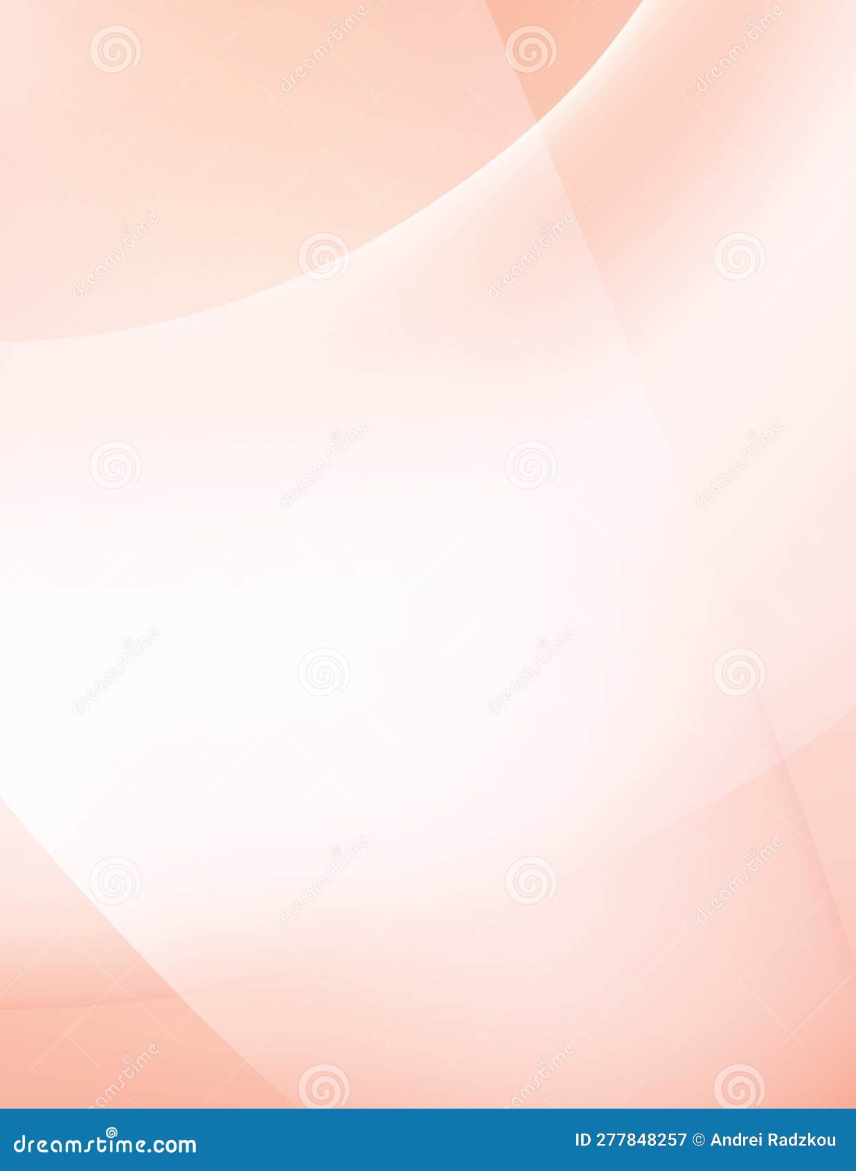 Light Apricot Minimal Background with Rounded Translucent Shapes Stock ...