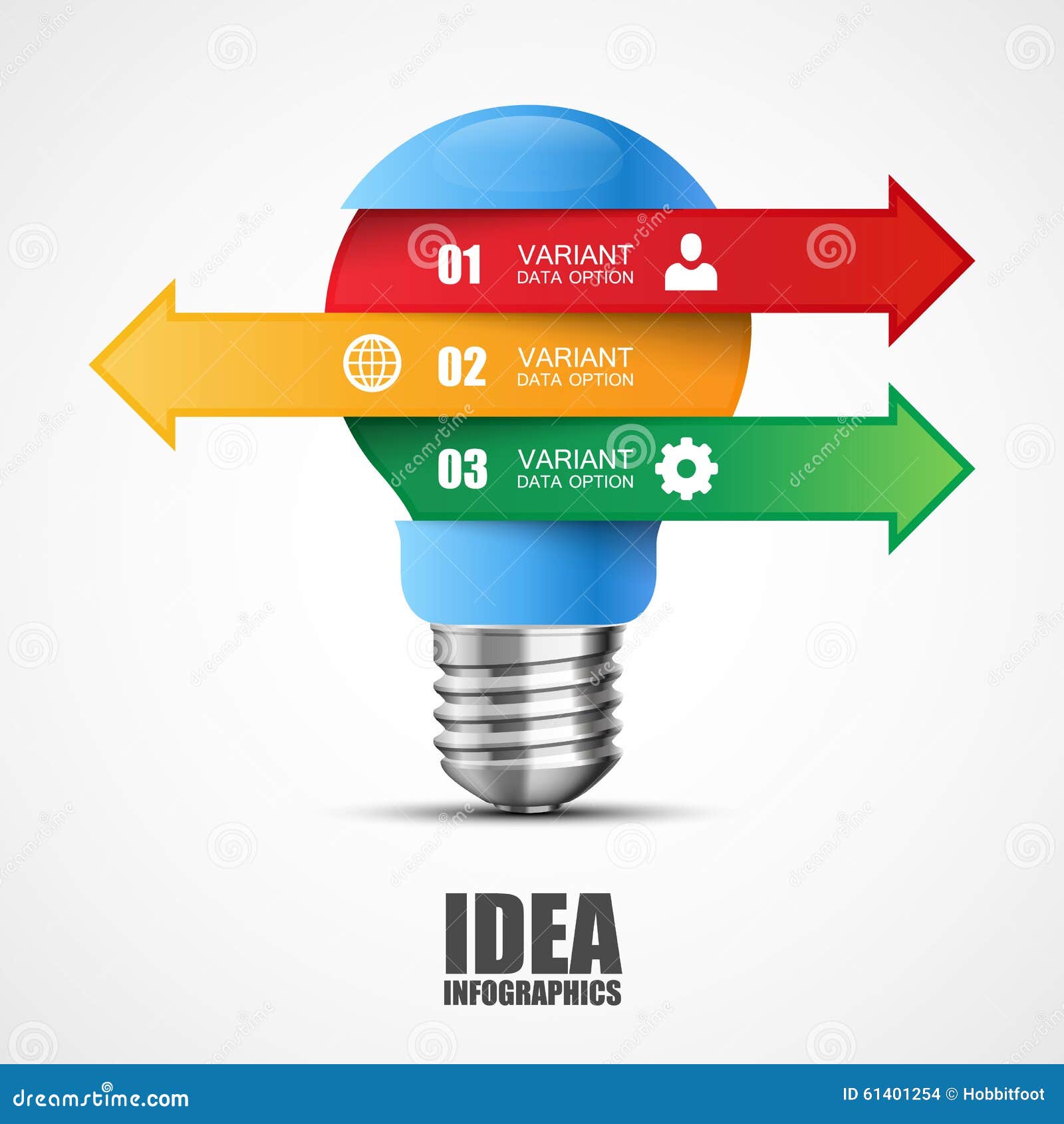 Light arrow direction stock vector. Illustration of electrician - 61401254