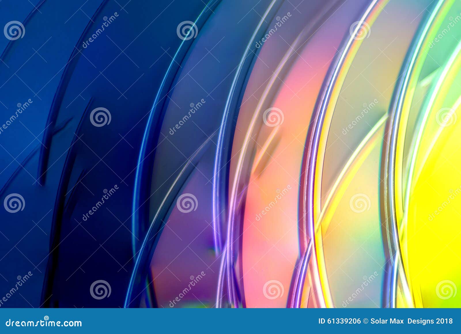 Light Art Cds Rainbow Colors Beauty Stock Photo - Image of rainbow ...