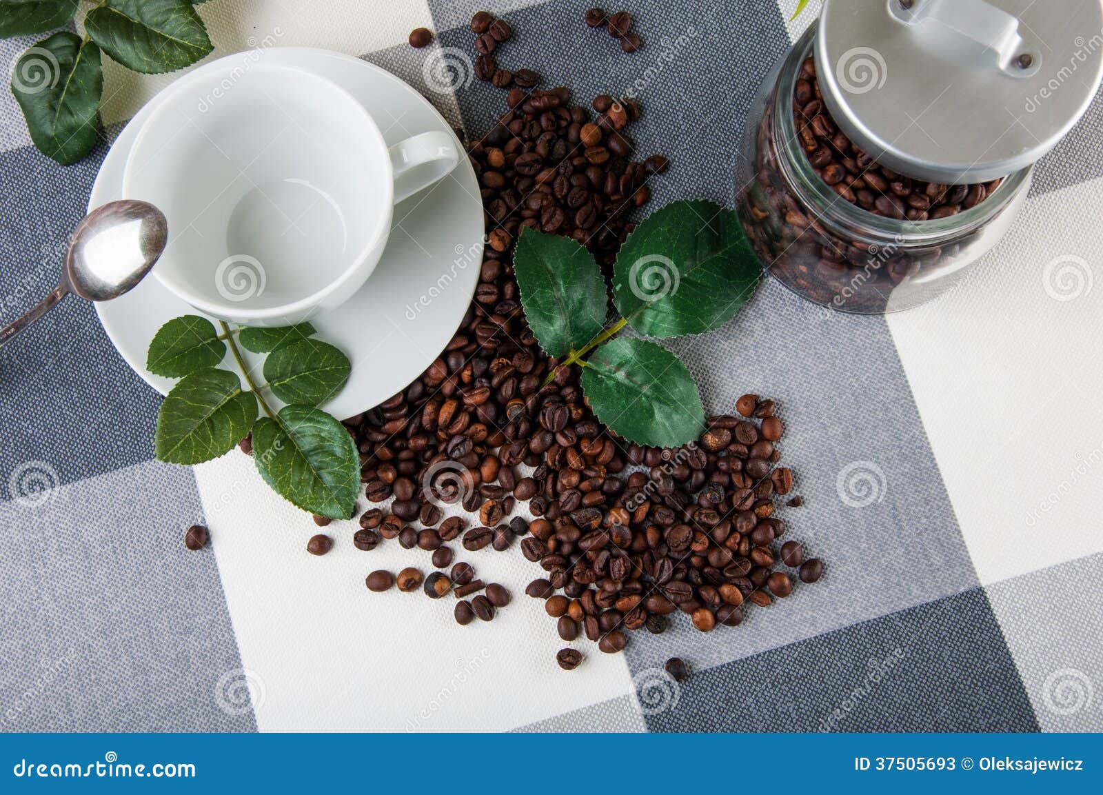 Light Atmospheric Coffee Break Theme Stock Image - Image of retro ...