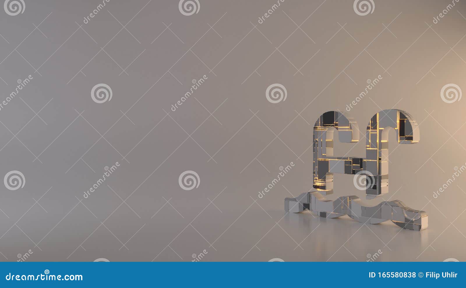 Light Background 3d Rendering Symbol of Swimming Pool Icon Stock ...