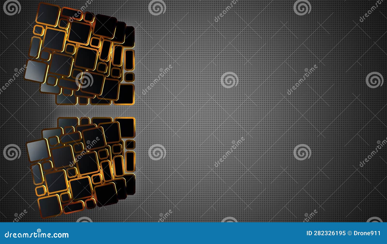 Light Background with Shapes on the Left Side, Pattern, Golden Frames ...