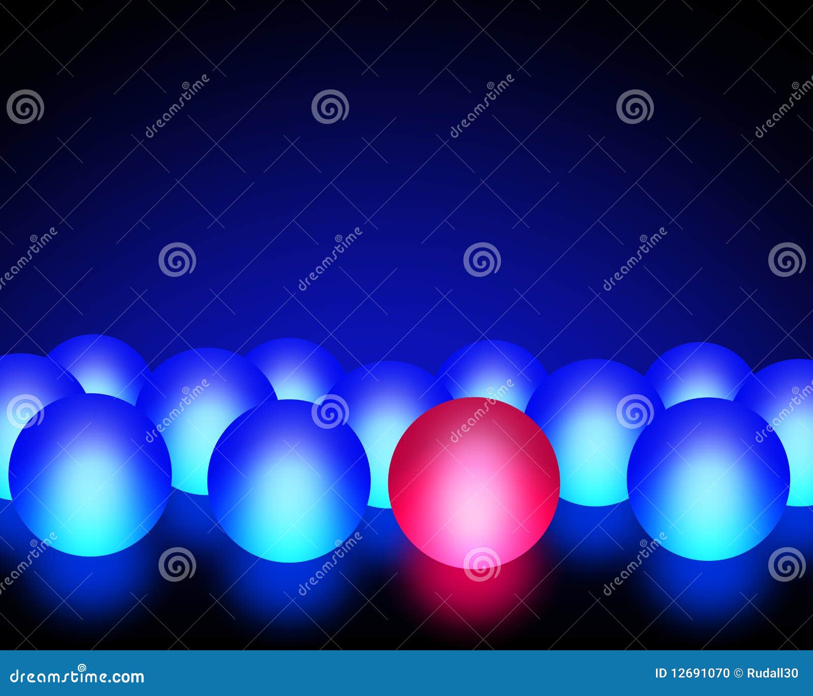 Light Balls stock illustration. Illustration of individuality - 12691070