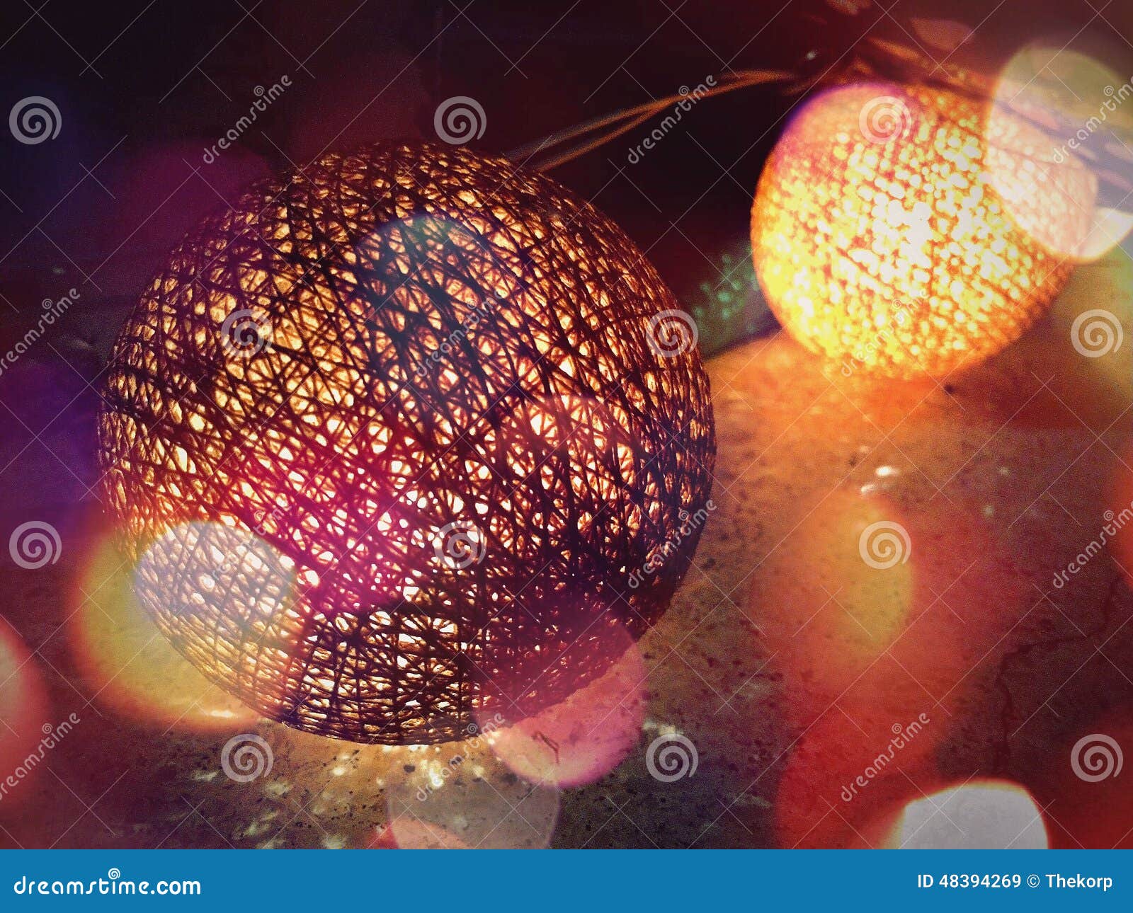 Light balls stock image. Image of balls, party, season - 48394269