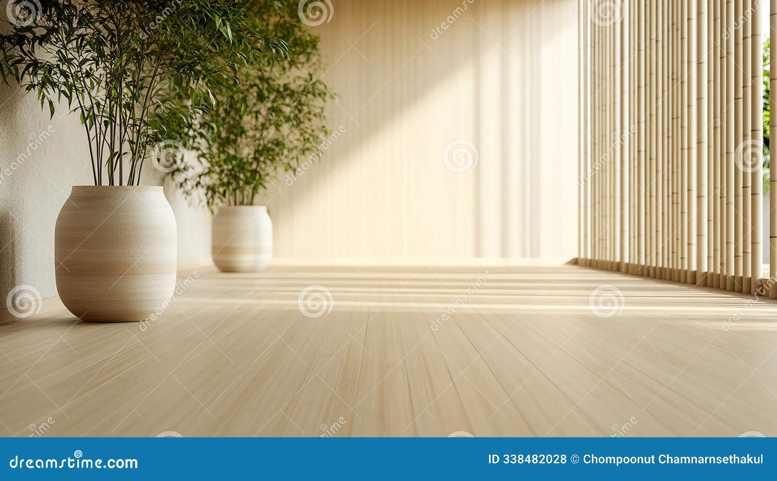 Light Bamboo with a Clean, Smooth Texture and Linear, Natural Grain ...