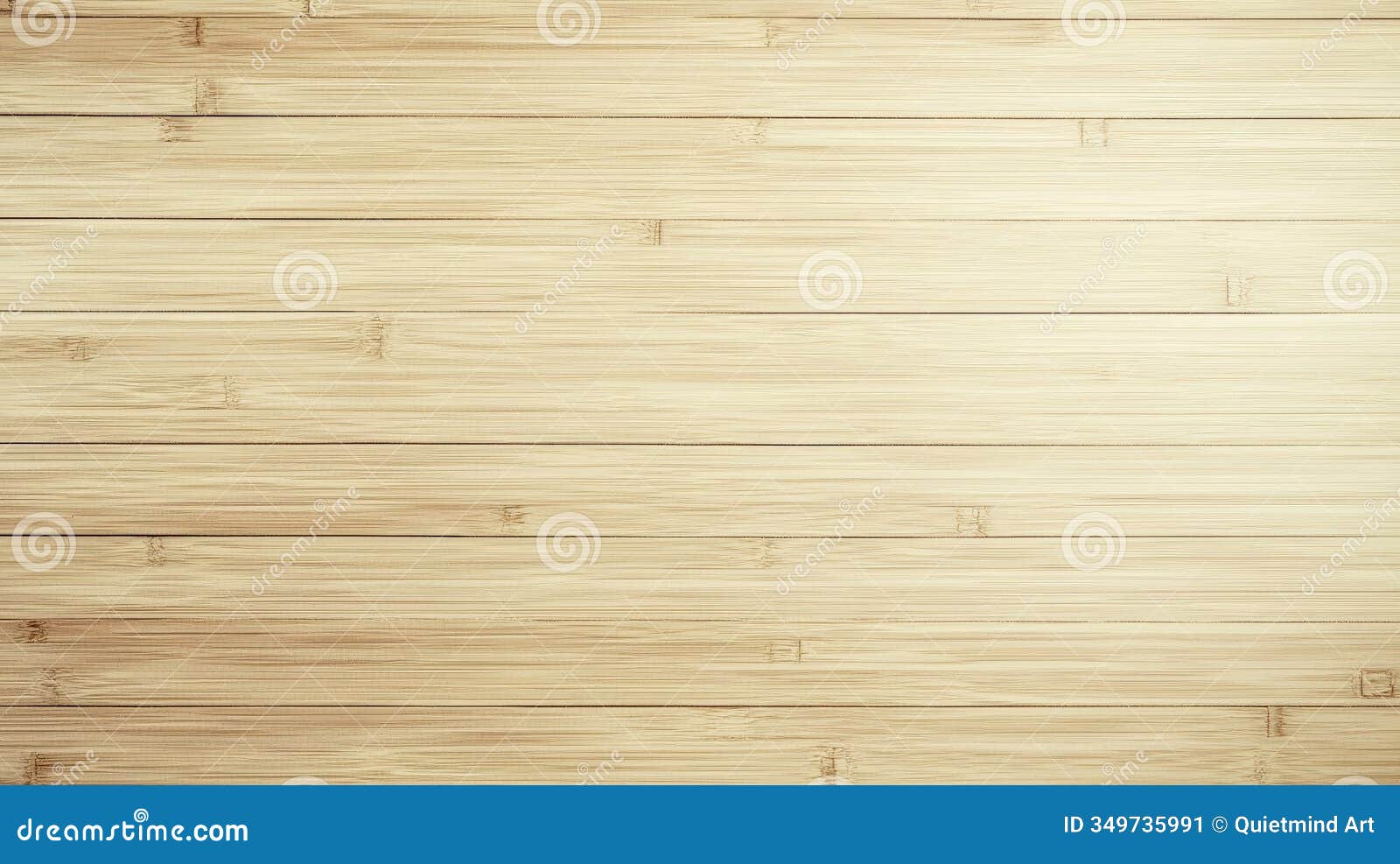 Light Bamboo Wood Texture with Horizontal Planks in Natural Warm Tones ...
