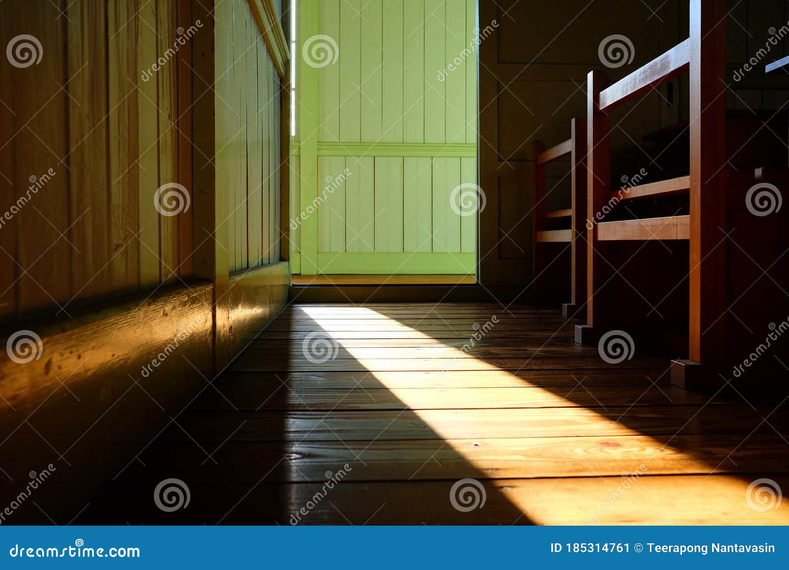 Light Beam on the Classroom Floor. Stock Image - Image of education ...