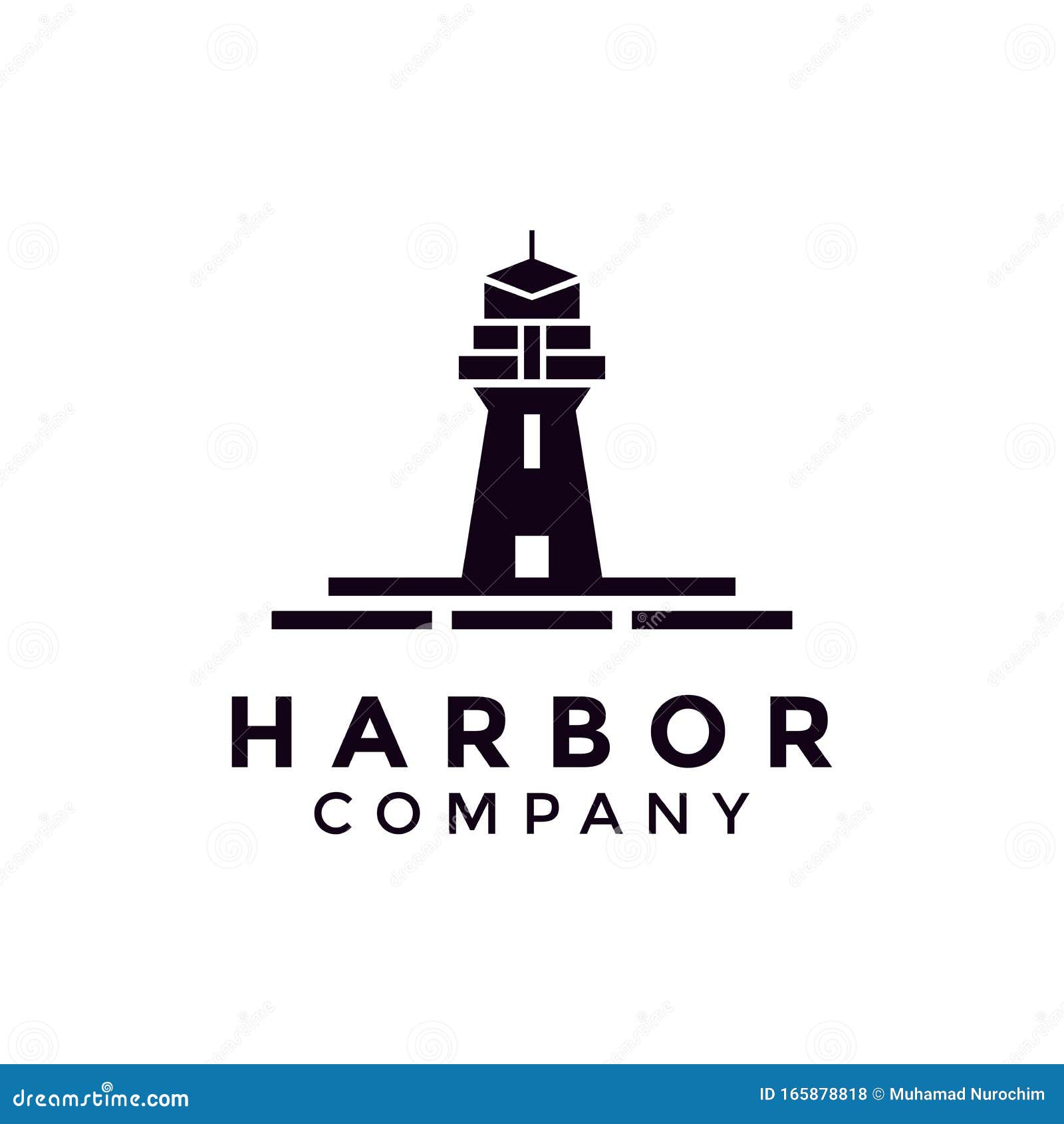 Light Beam, Lighthouse Icon Vector Logo Template Stock Vector ...