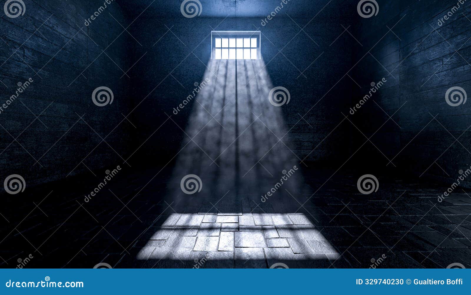 Prison Cell In The Communist Prison, Berlin Royalty-Free Stock ...