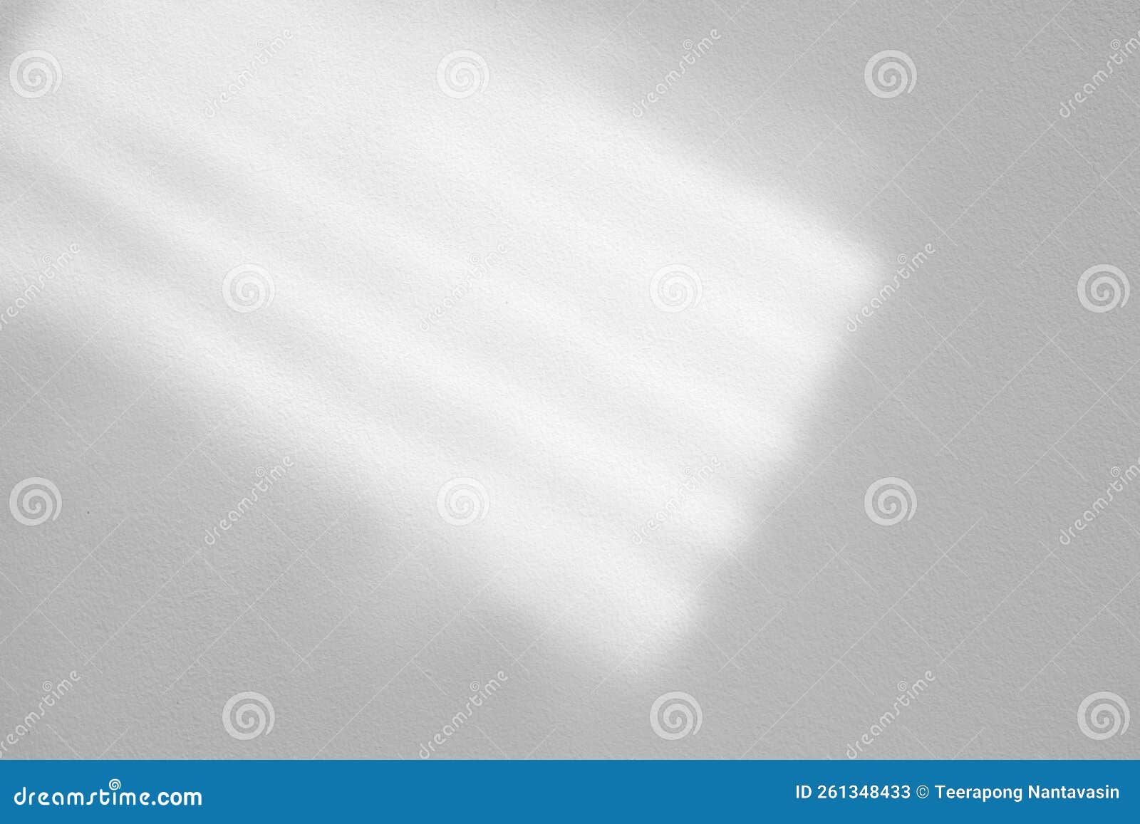 Light Beam from the Window on the Surface of White Concrete Wall ...