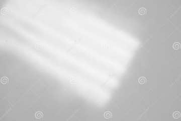 Light Beam from the Window on the Surface of White Concrete Wall ...