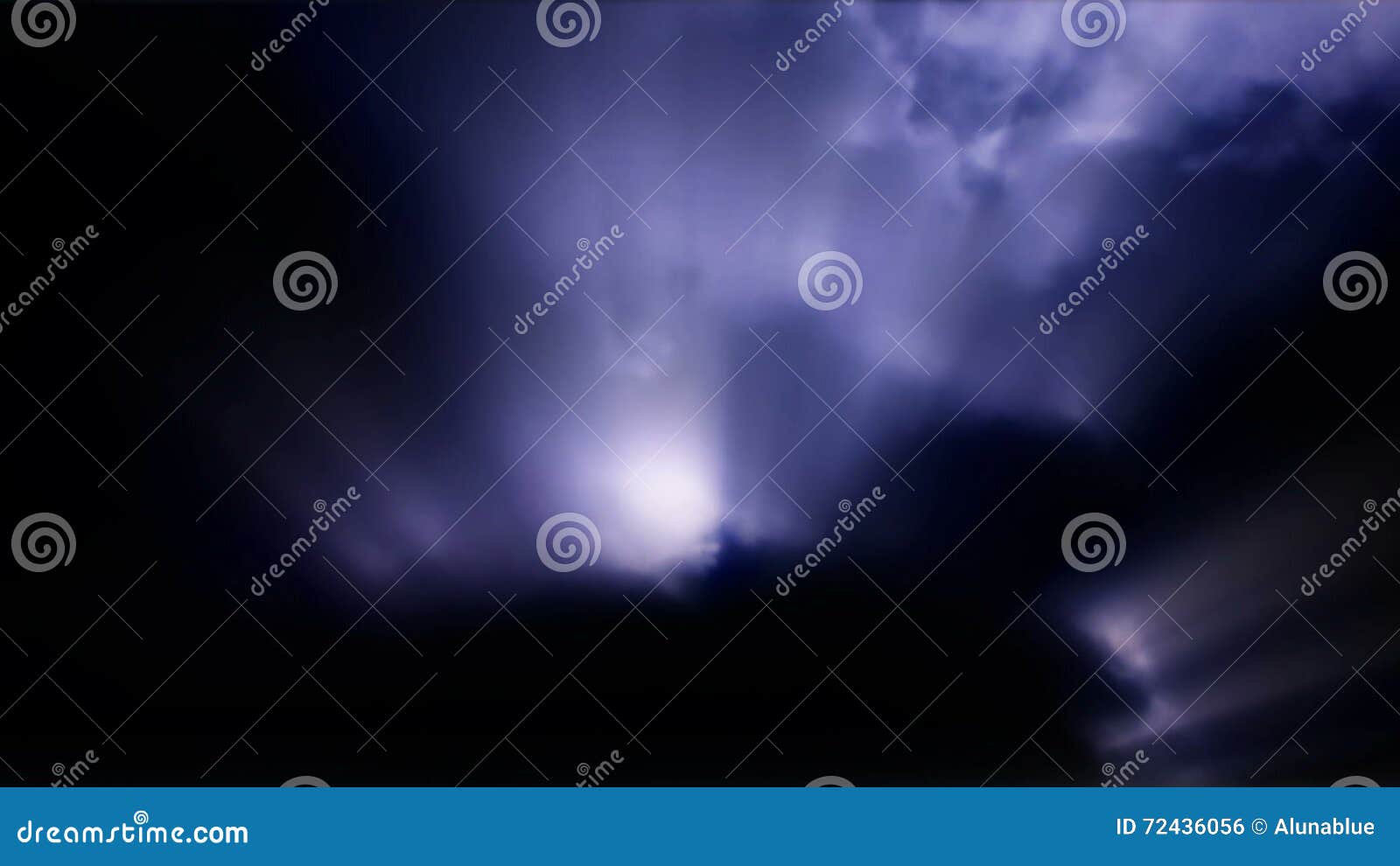 Light Beams of Sun Stream from Roiling Clouds in the Sky Stock Footage ...