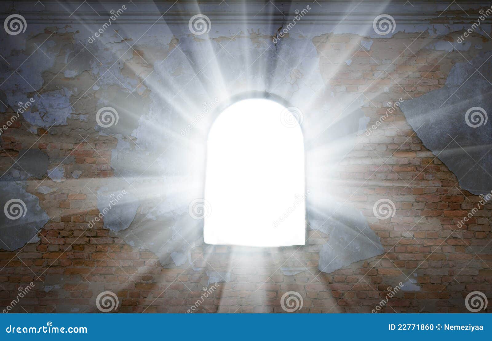 Light Beating from a Window Stock Photo - Image of stone, concept: 22771860