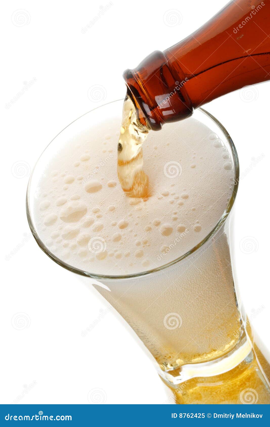 Light beer stock image. Image of pouring, light, froth - 8762425
