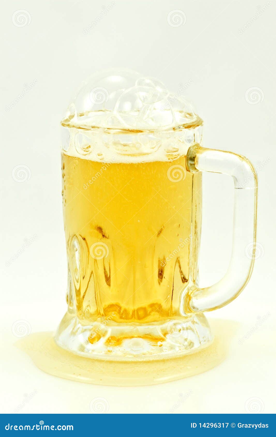 Light beer glass stock image. Image of alcohol, light - 14296317