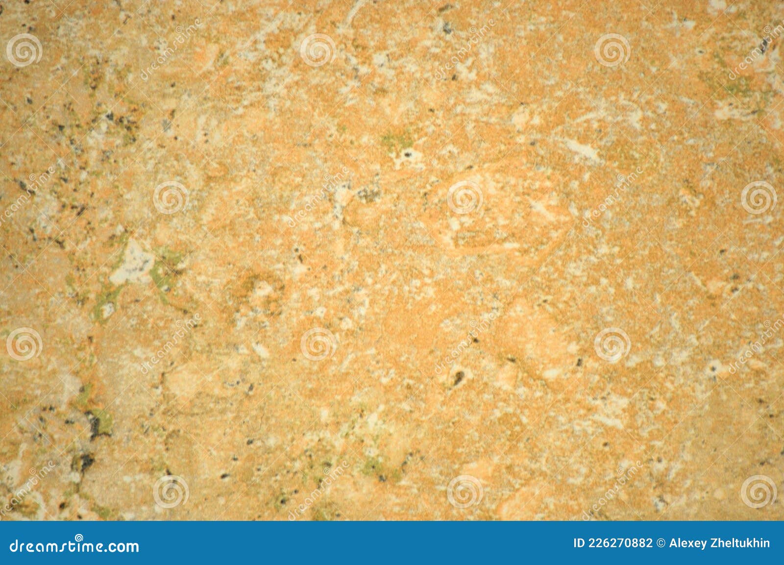 Light Beige Granite with Small Black and White Inclusions, Close-up of ...