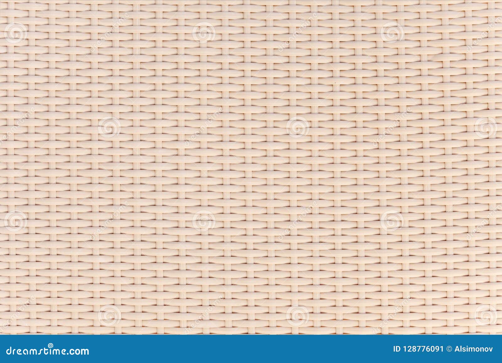 Light Beige Surface of Woven Bamboo. Background Image, Texture. Stock ...