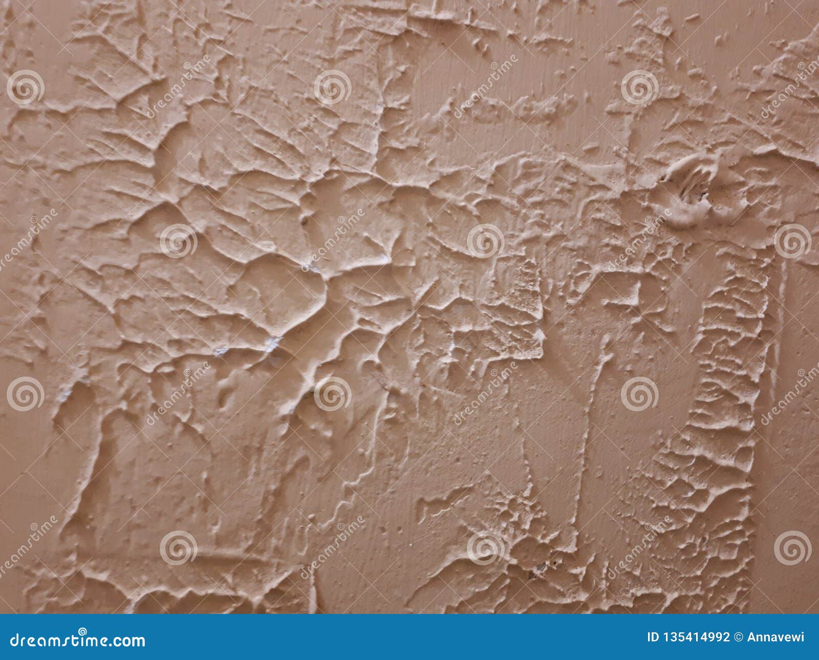 Light Beige Textured Putty Wall Stock Photo - Image of putty ...