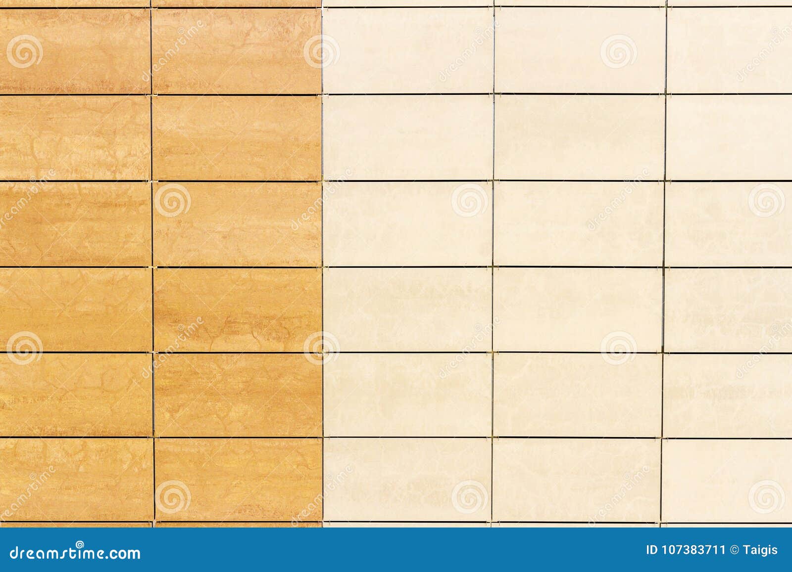 Light Beige Tile Wall Texture Background Stock Image - Image of ...