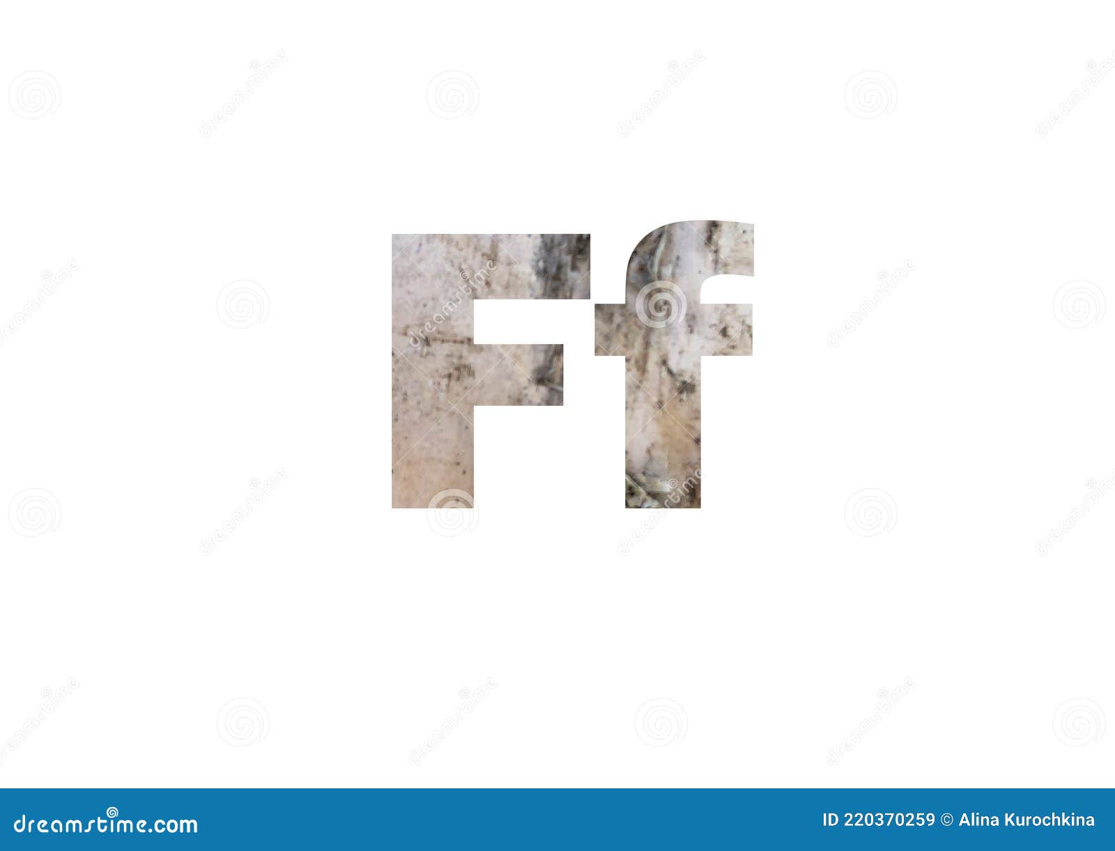 Light Birch Bark Texture. Shot through the Cut-out Silhouette of the ...