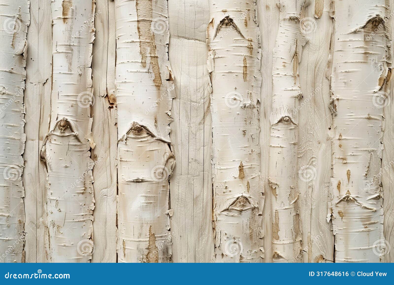 Light Birch Wood Texture with Delicate Grain Patterns Stock ...