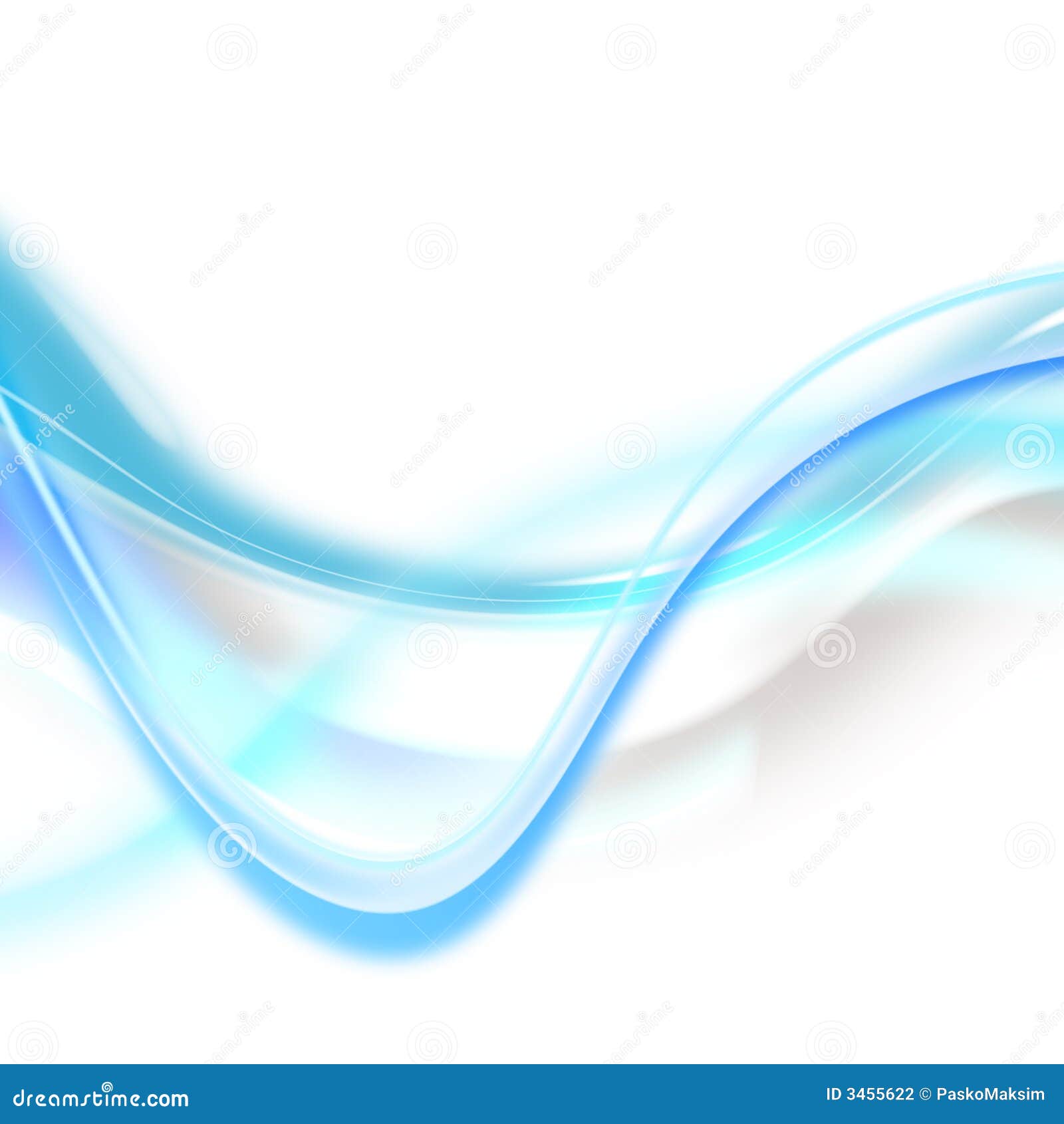 Light blue abstract stock illustration. Illustration of flow - 3455622