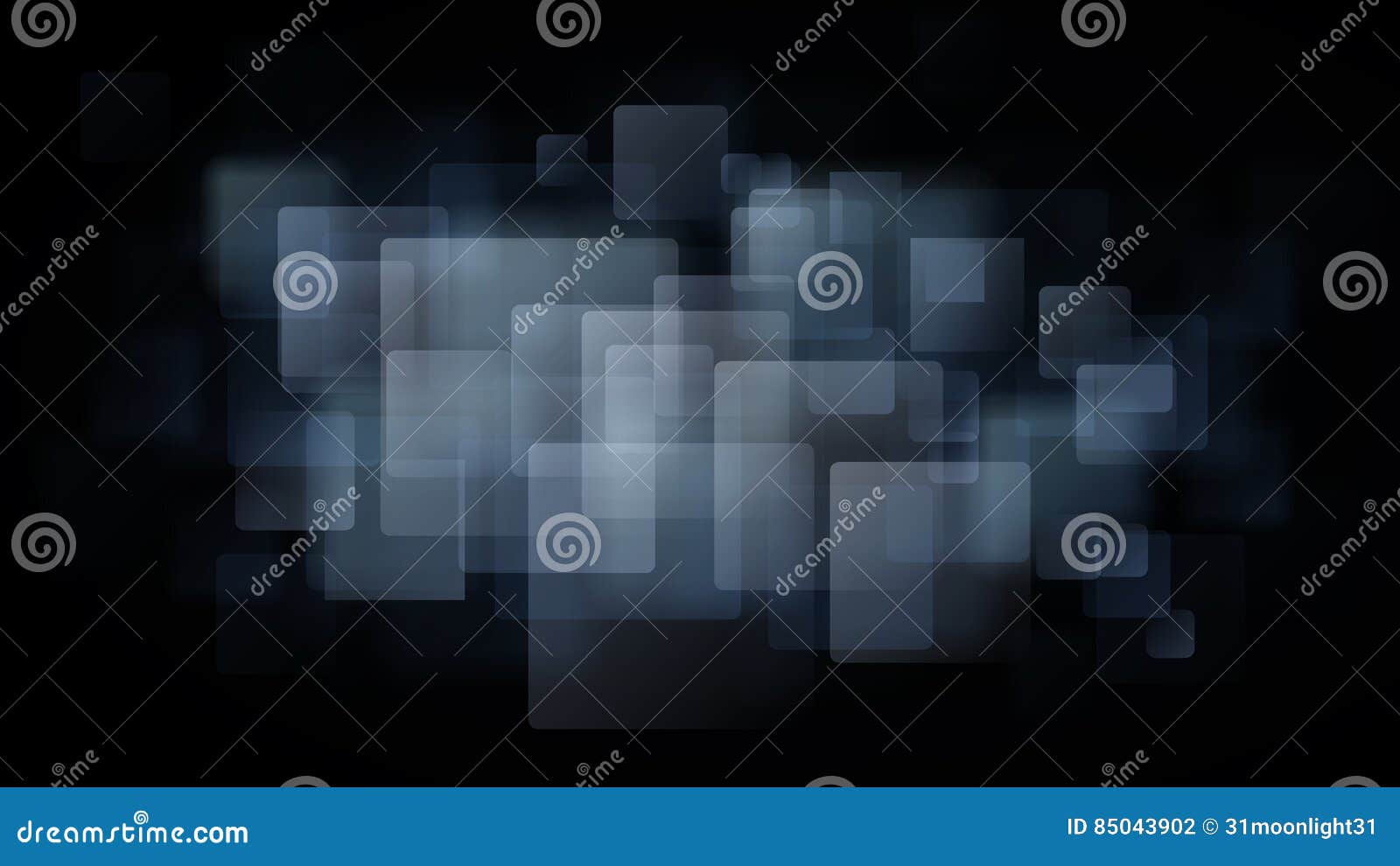 Light Blue Abstract Background of Blurry Squares Stock Vector ...