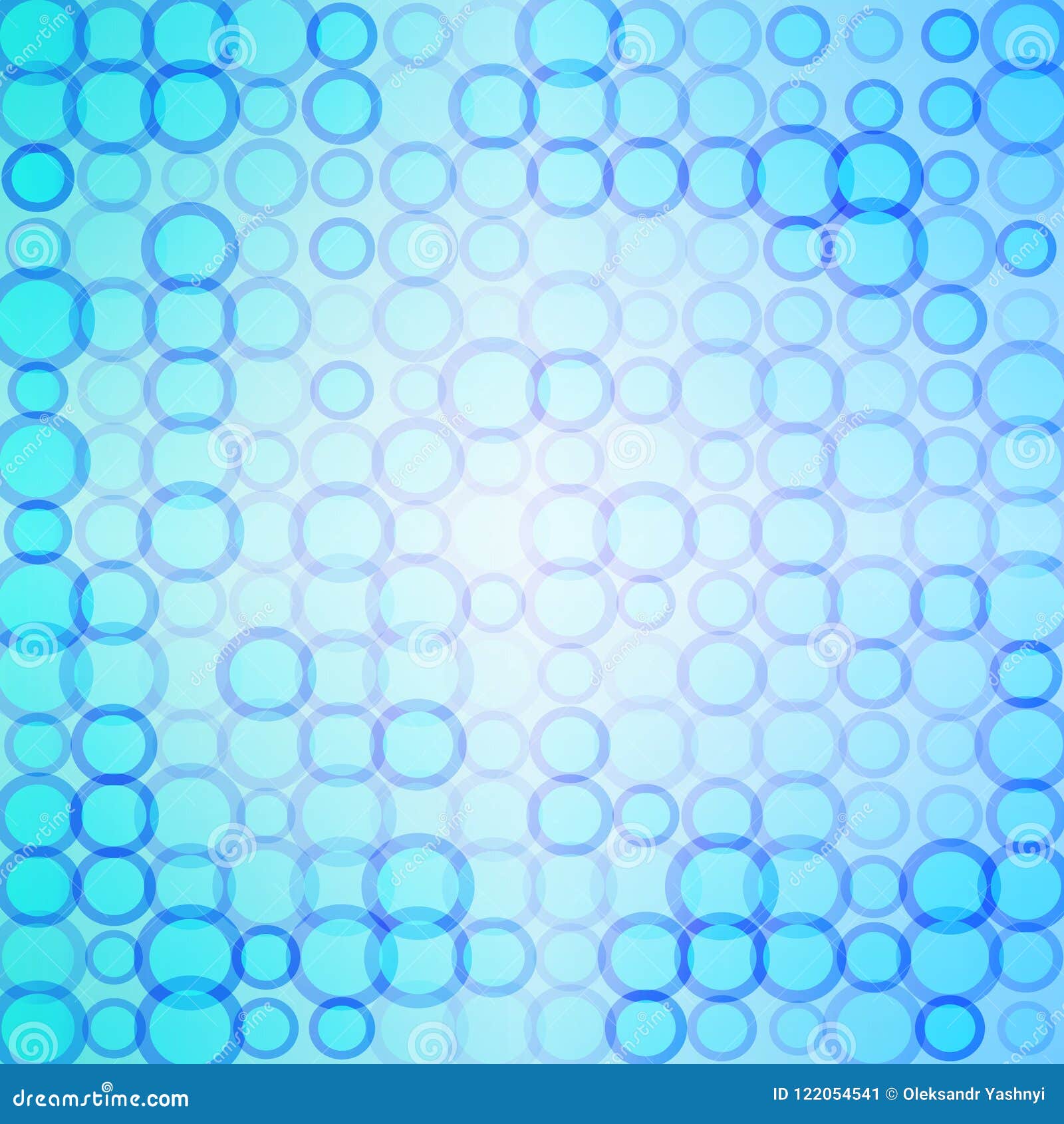 Light Blue Abstract Background with Bubbles for Your Design Artwork ...